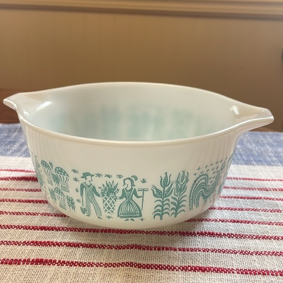 Pyrex | Kitchen | Vintage Pyrex Amish Butterprint Casserole Dish | Poshmark